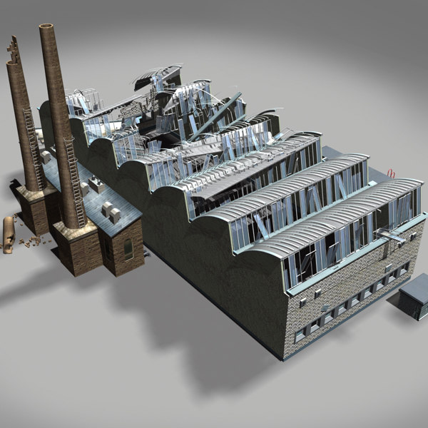 destroyed factory ruin max