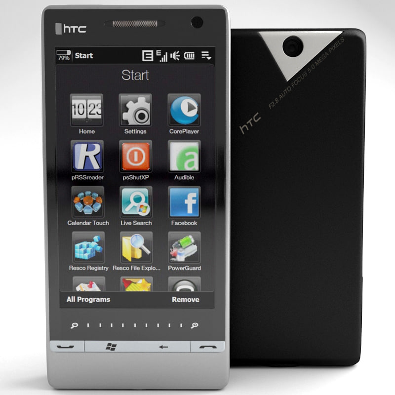 htc touch diamond 2 3d c4d