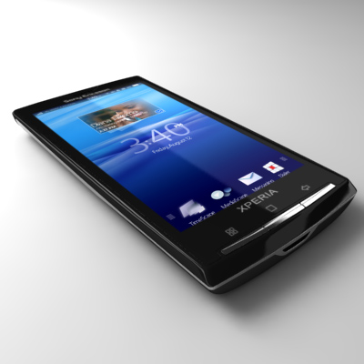 3d sony ericsson xperia x10