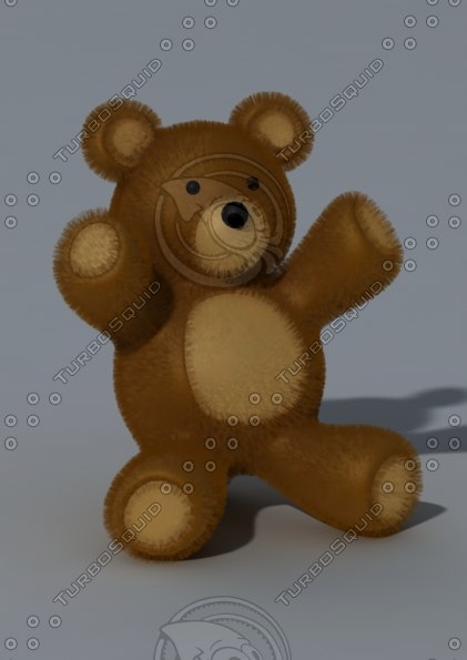 Low Poly Teddy Bear 3D Models for Download | TurboSquid