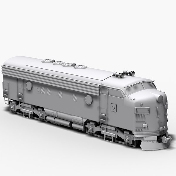 3d f7 diesel locomotive