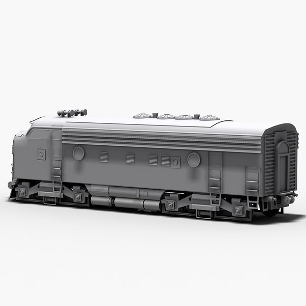 3d f7 diesel locomotive