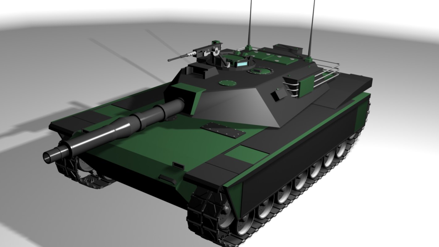 abrams 3d model
