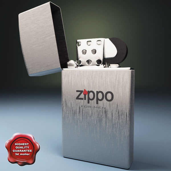 zippo lighter 3d model