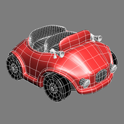 toy car 3d model
