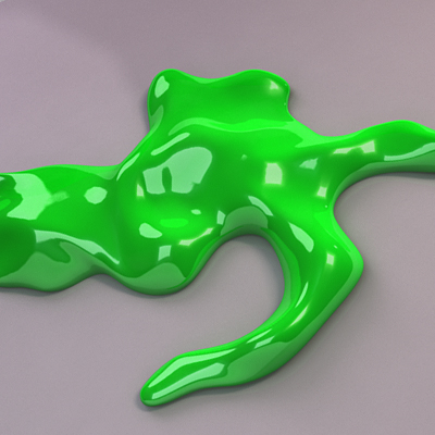 3d fbx slime blob