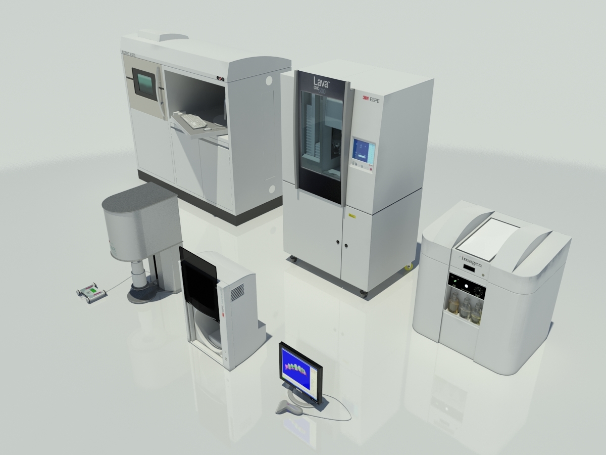 3d model dental lab equipment m
