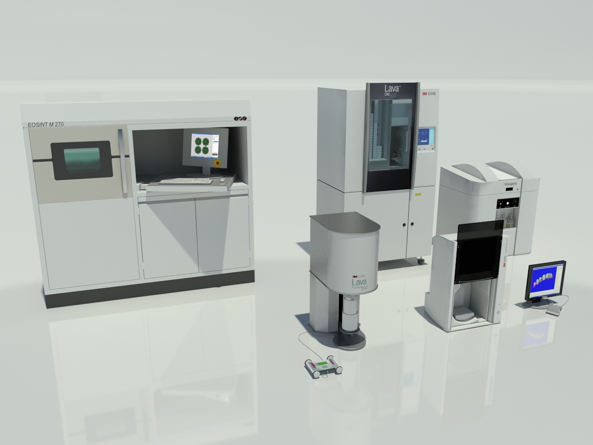 3d model dental lab equipment m