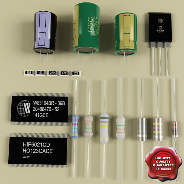 3D Resistor Models | TurboSquid