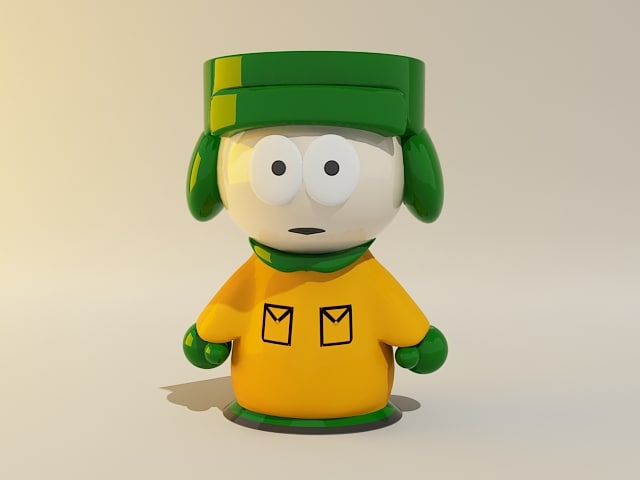 kyle south park 3d lwo