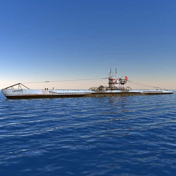 3ds max submarine viic