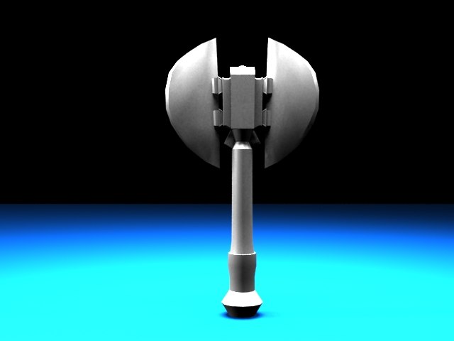 axe unwrapped obj free