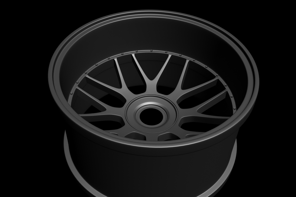 3d bbs rim model