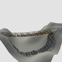 airport terminal passenger boarding 3d model