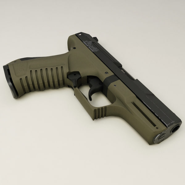 realistic walther p99 3d xsi