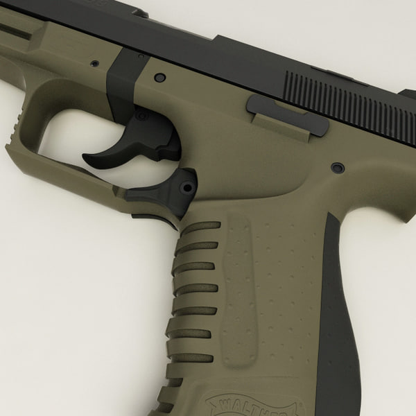 realistic walther p99 3d xsi