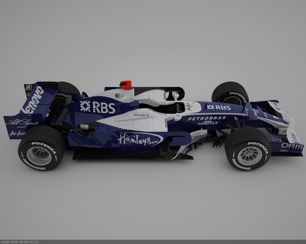 Williams FW30 Modelo 3D - TurboSquid 483586