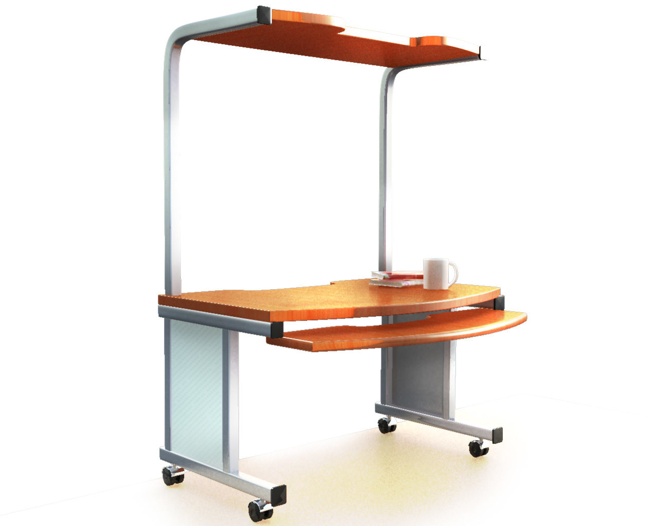 3d computer table set 15