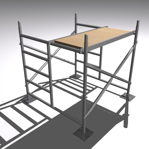 3d model scaffolding