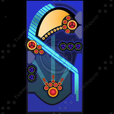 3d pinball machine ball