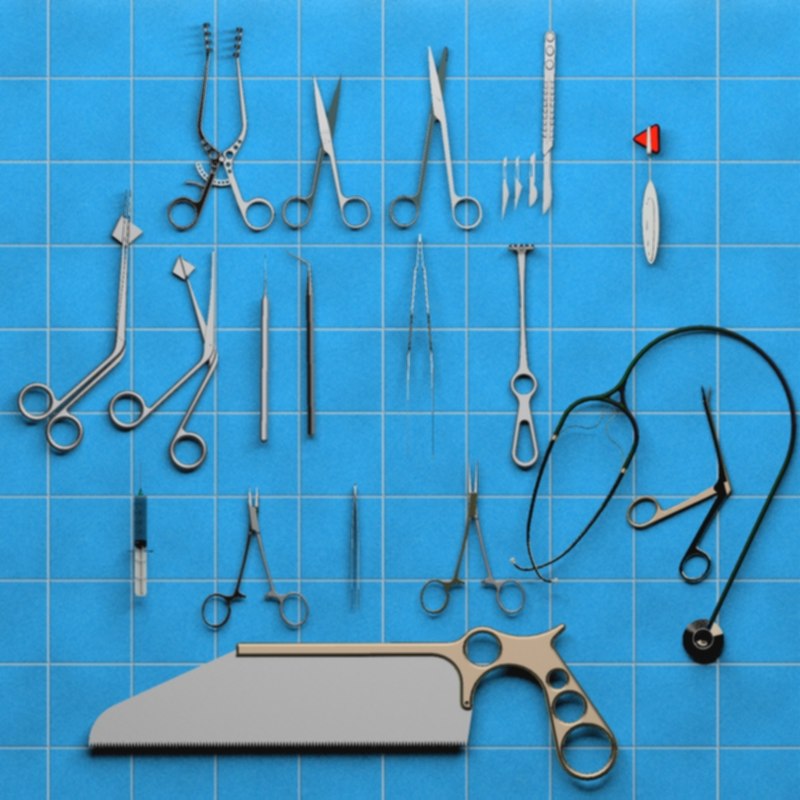 3d model surgical instrument