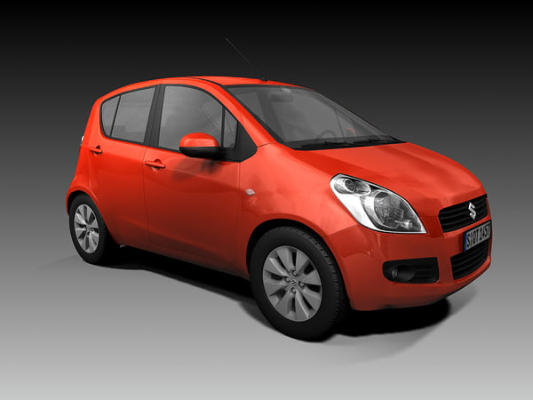 suzuki splash 3d model