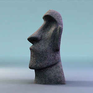 3D Moai Models | TurboSquid