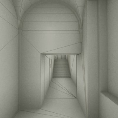 3d interior school model