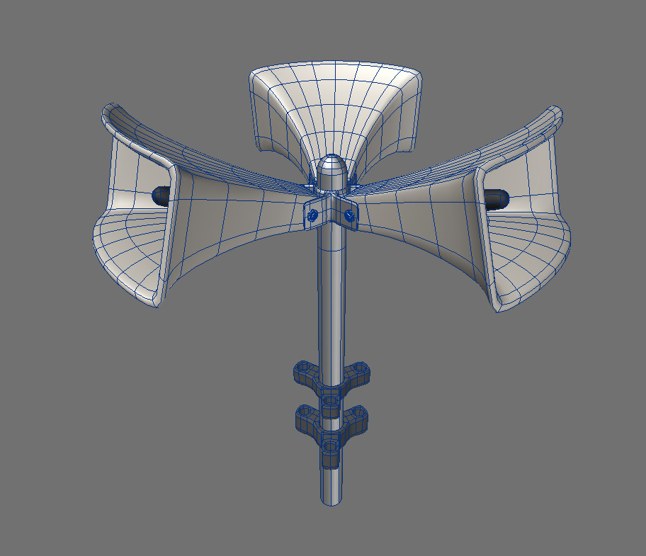 loud speaker 3d model