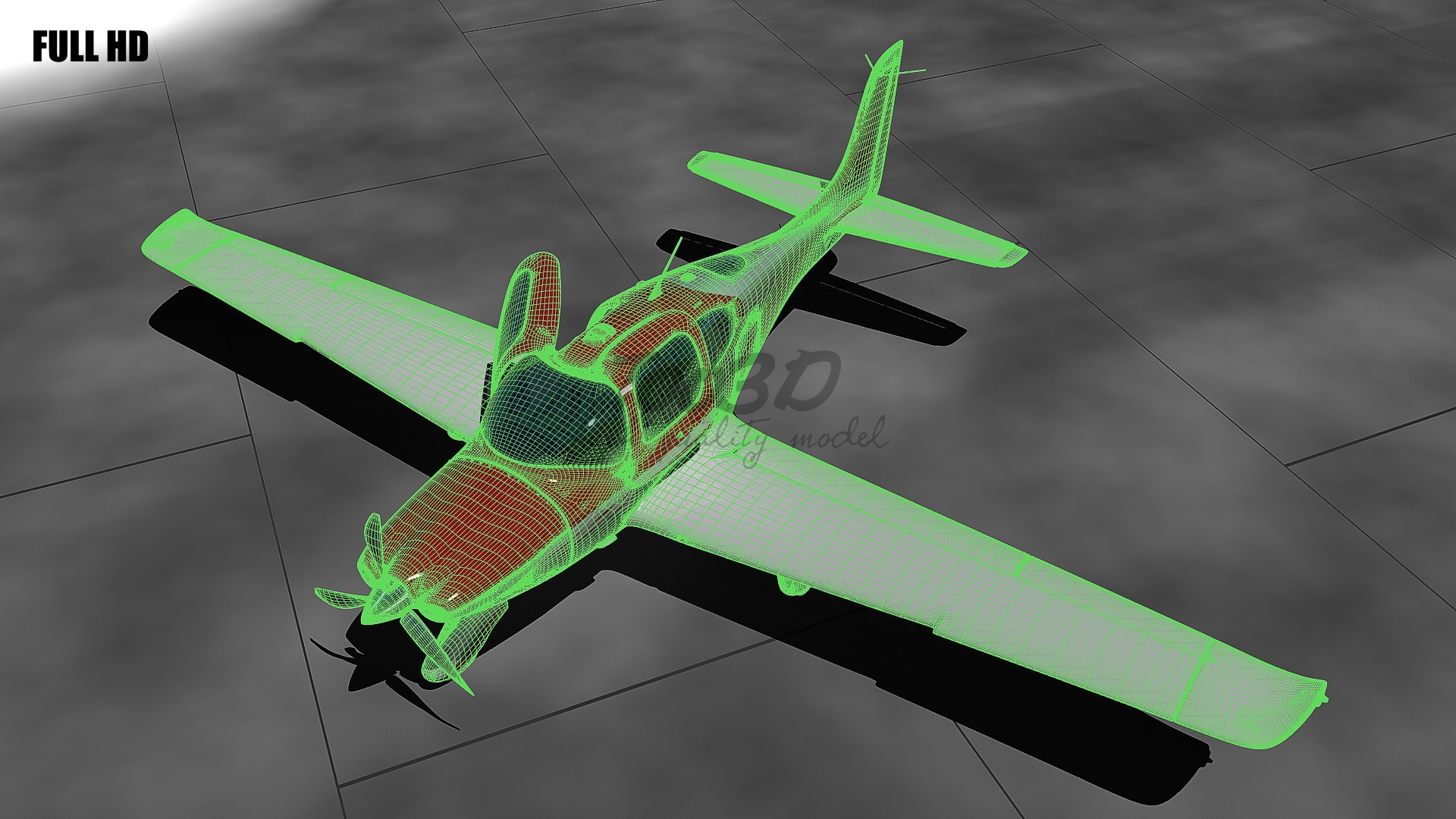 3d model sr22 cirrus