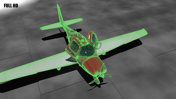 3d model sr22 cirrus