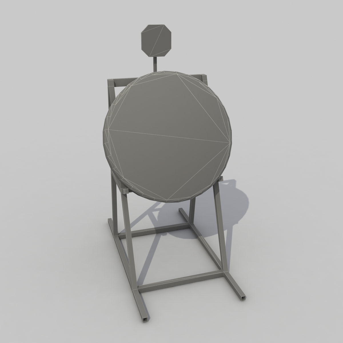 3d target shooting archery model