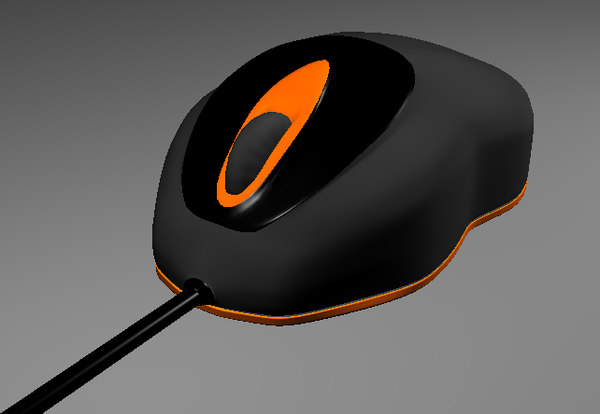 computer mouse 3d model