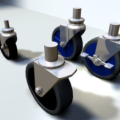 3d cabinet wheel 01