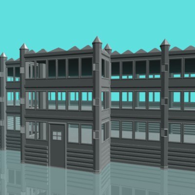 Blender School Models | TurboSquid