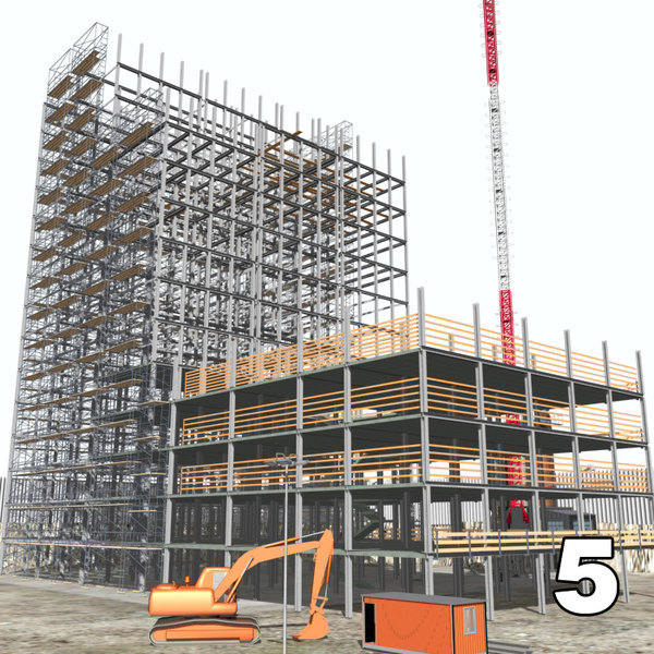 3d construction model