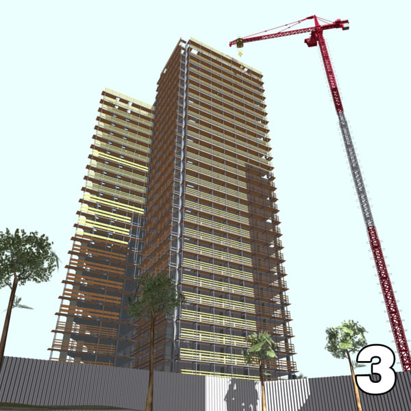 3d construction model