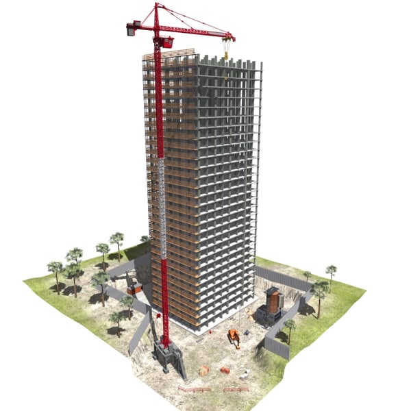 3d construction model