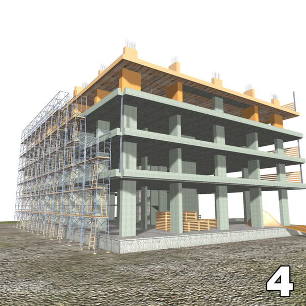 3d construction model