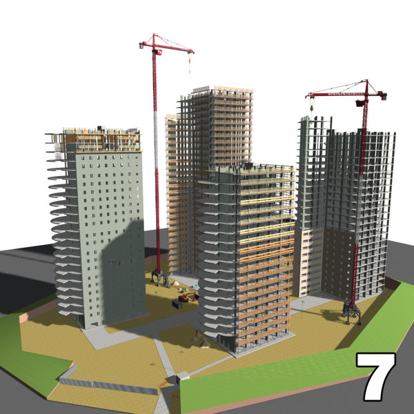 3d construction model