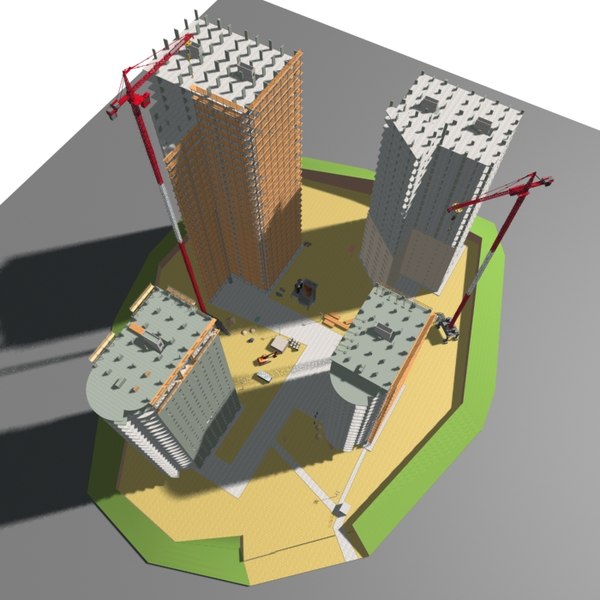 3d construction model