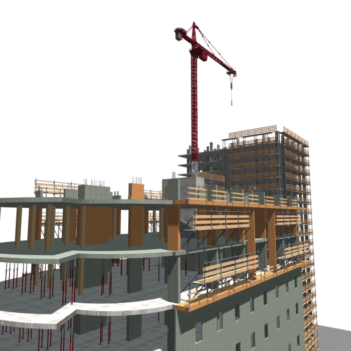 3d construction model