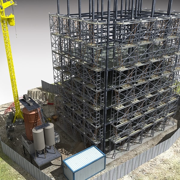 3d construction model