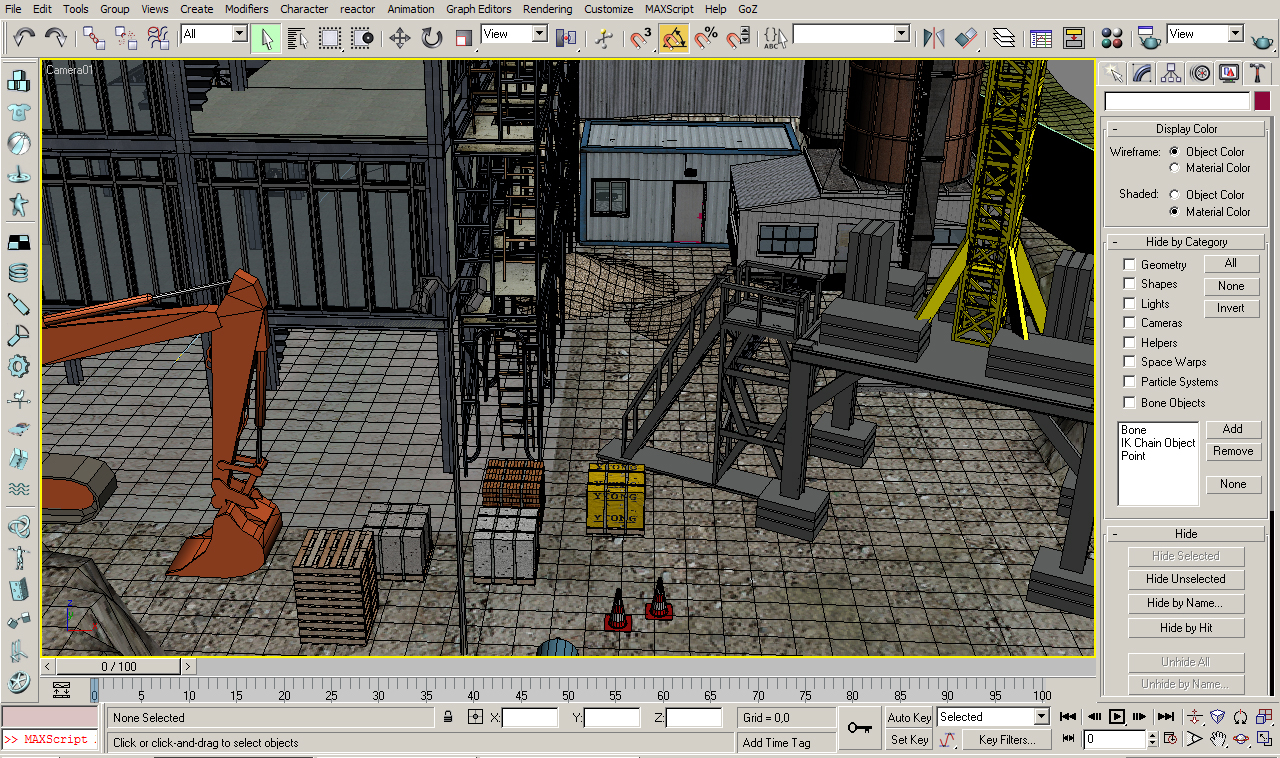3d construction model