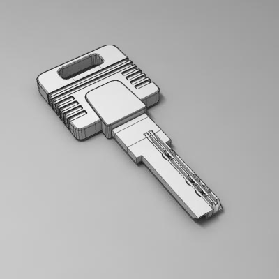 3d model key
