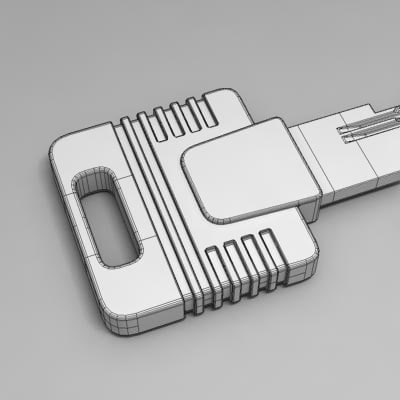 3d model key