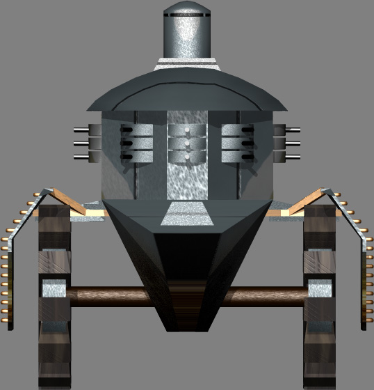 3D модель HG Wells Land Ironclad - TurboSquid 490092