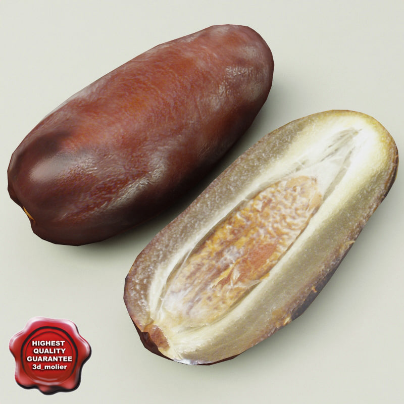 dates modelled 3d max