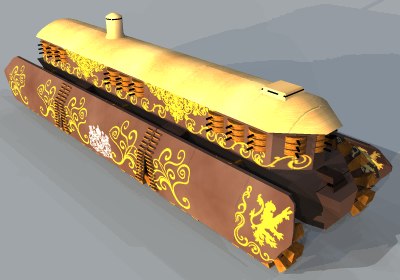 h g wells land 3d obj