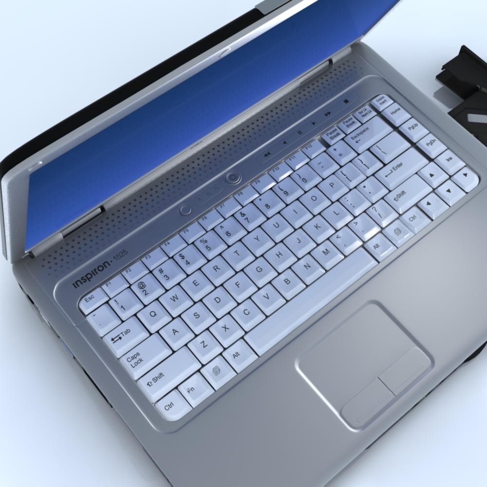 max notebook dell inspiron 1525